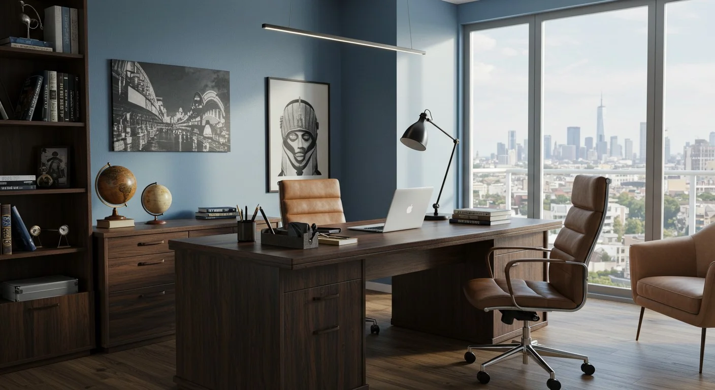 12 Home Office Ideas For Men