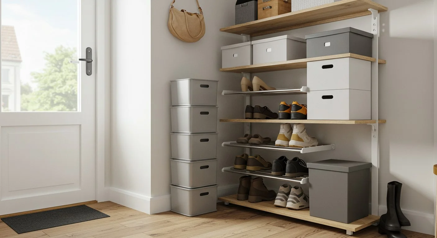 21 Shoe Storage Ideas For Small Spaces